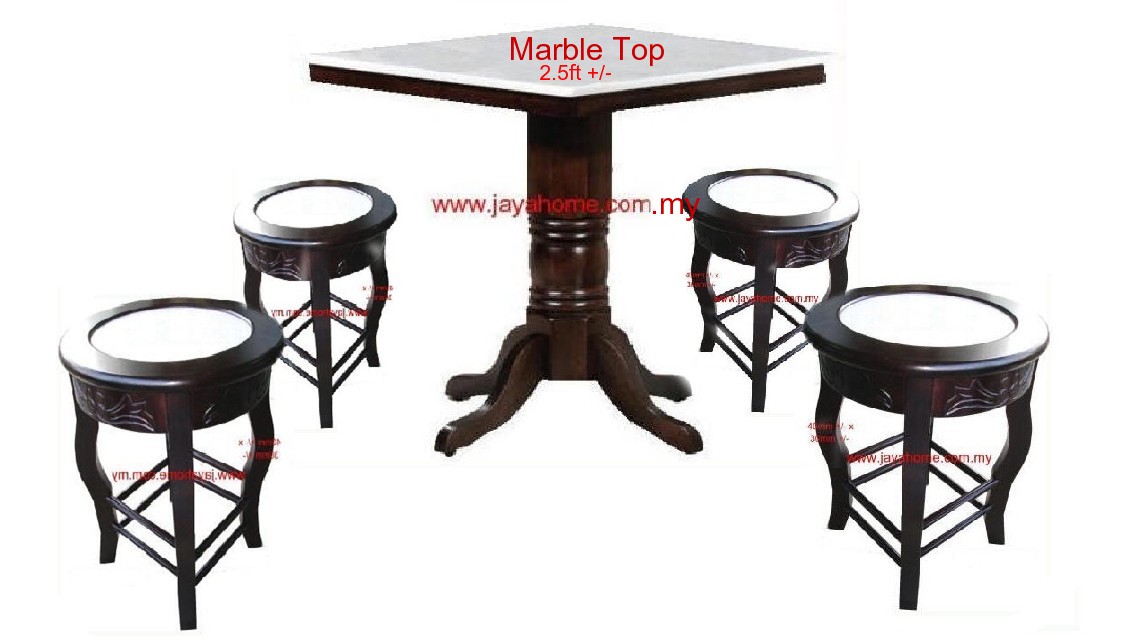 Kopitiam Table / Marble Table / Kopitiam Chair / Marble Dining Table ...